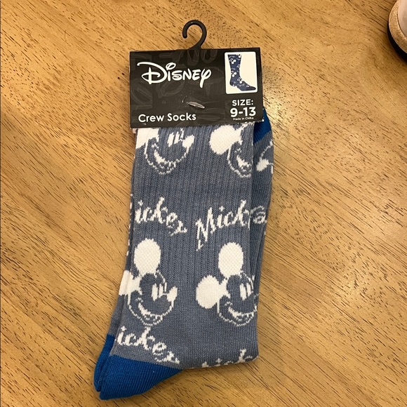 Disney | Accessories | Nwt Disney Mickey Mouse Blue And White Casual ...